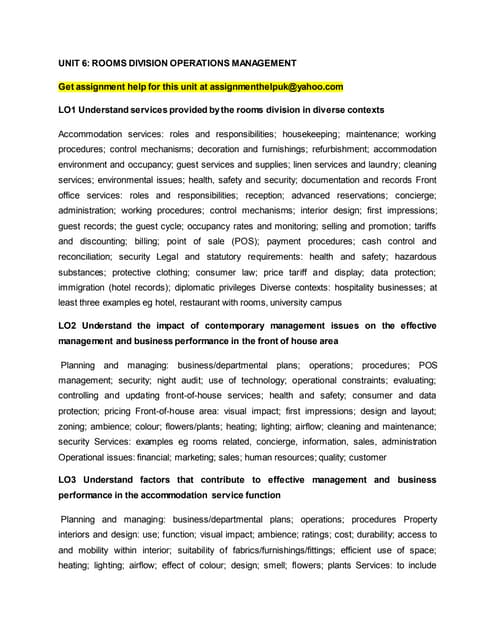 Hilton OnQ system | PPT