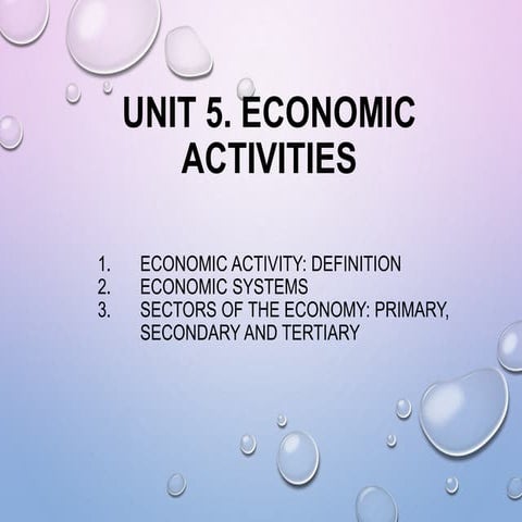 economic systems (market, planned/command and mixed) | PPTX