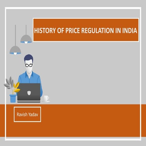 History of price regulation in India | PPT