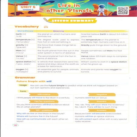 Bồi dưỡng tiếng anh I Learn smart 8 Unit 6 | PDF