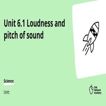 Grade 4 Science Lesson on Sound and Vibration: Exploring Pitch and ...