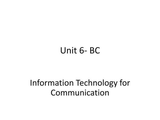 Digital Communication ppt | PPT