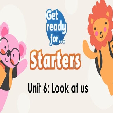 UNIT 6 - L2 . pdf get ready for starters | PDF