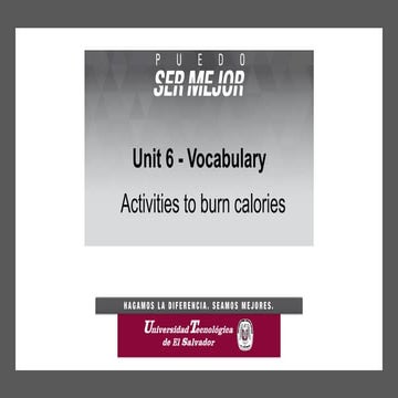 Unit 6 vocabulary | PPT