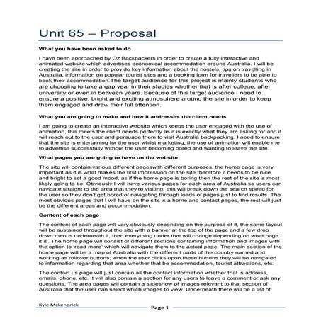 Unit 65 proposal | DOCX