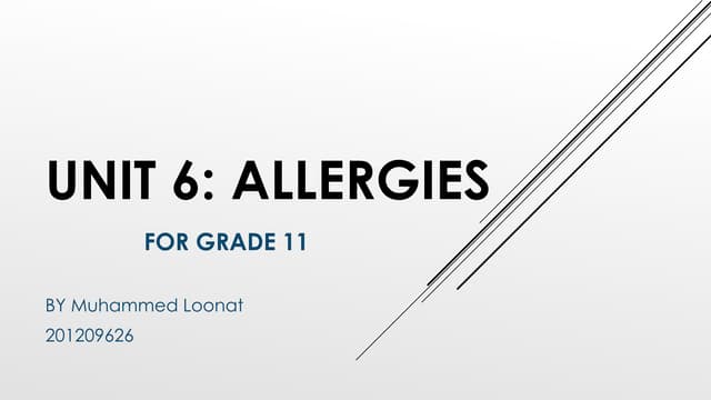 Allergy Pptx