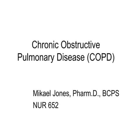Case presentation on COPD | PPT