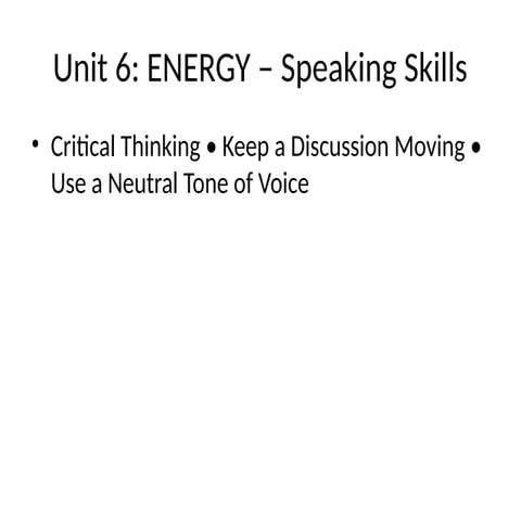 Unit6_Energy_Cont (Unlock 2, 2nd Edition) Skill Focus: Listening for ...