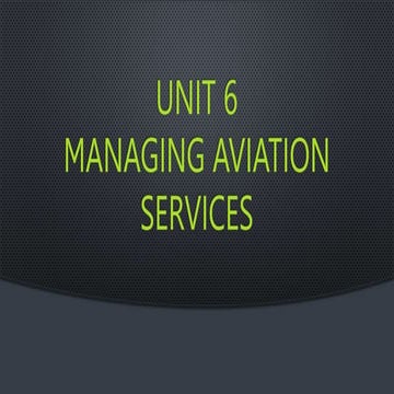 The Unıt number 6 from the good lesson I gave | PPT