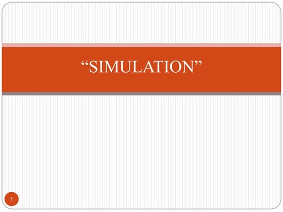 System Modeling And Simulation Introduction Ppt 6243