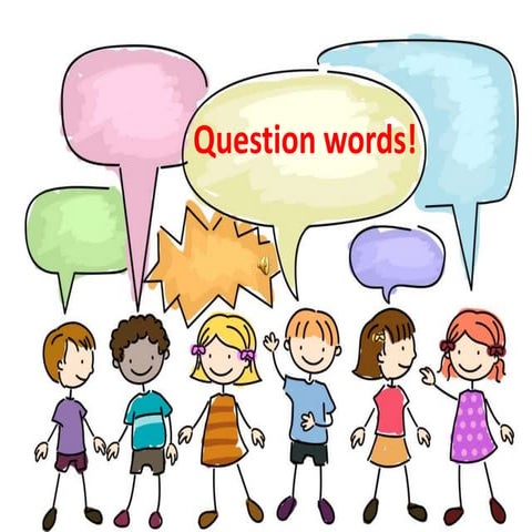WH-question words slide | PPTX