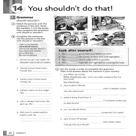 Unit 6 workbook 8vo | PDF