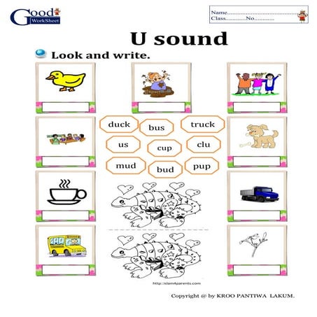 Unit 7.3 u sound 2 | PDF