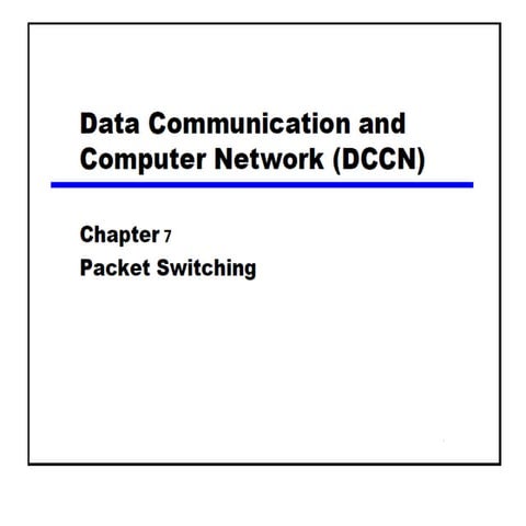 Switching Techniques | PPTX
