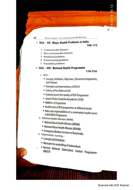 urban area map.pdf for third year GNM students | PDF