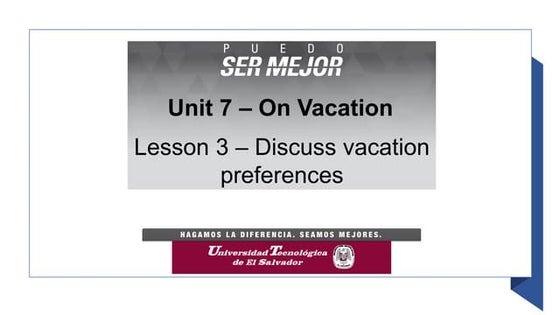 Unit 7 lesson 4 | PPT