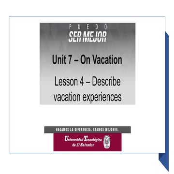 Unit 7 lesson 4 | PPT