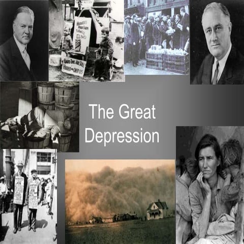 Great Depression, its effect, and its consequences | PPT