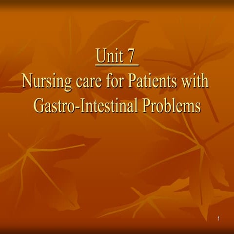 Gastrointestinal system anatomy an physiology | PPT