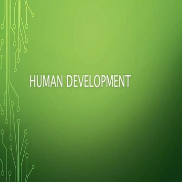 Unit 7 Human development and psychology aj | PPT