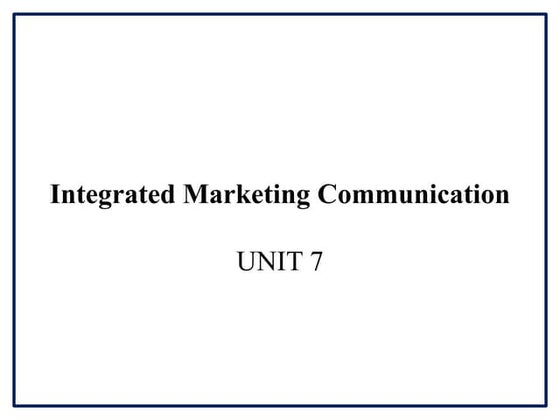 Introduction to Marketing Analytics | PPTX