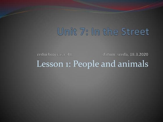Unit 7, lesson 5 and 6 | PPT