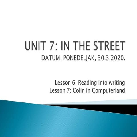 Unit 7 lesson 3 and 4pptx | PPTX