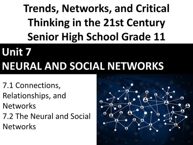Trends, Network and Critical Thinking Unit 5 Democratic Interventions | PPTX
