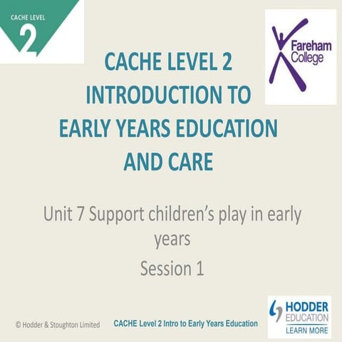 Unit 7 pp 1, 2, 3 and 4 | PPTX | Parenting Babies and Toddlers | Parenting