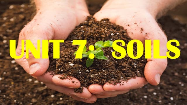 Inorganic and organic components of soil (soil composition) | PPTX