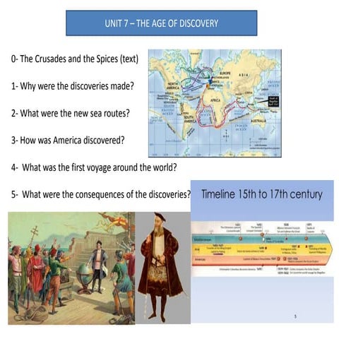 Unit 7 The Age of Discovery | PPT