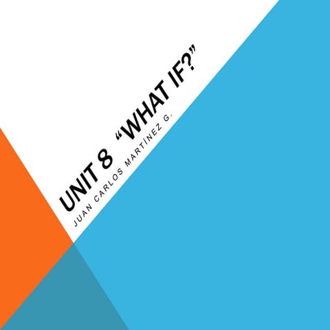 Unit 8 | PPT