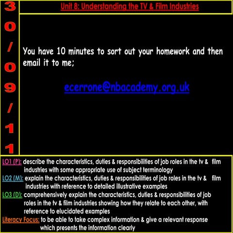 Unit 8, Assignment 2 | PPTX