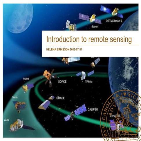 History of Remote Sensing | PPTX