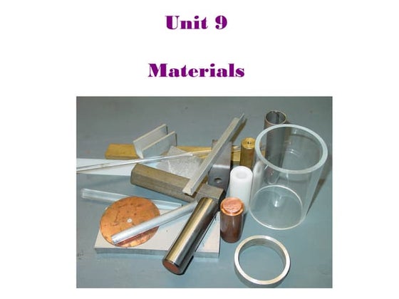 Materials. 1st grade | PPT
