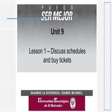 Unit 9 lesson 1 | PPT