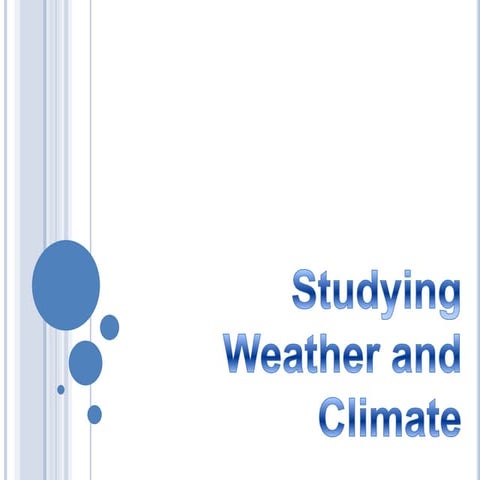Weather and climate | PPTX