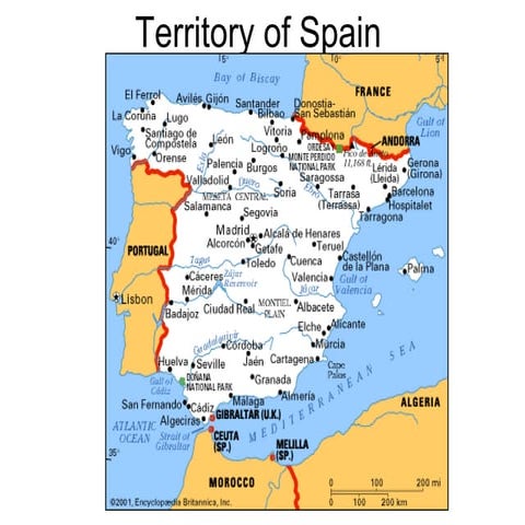 Territory Of Spain | PPT