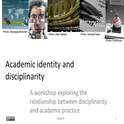Academic Identity and Disciplinarity | PPT