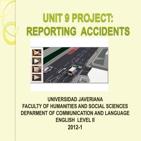 Unit 9 project | PPT
