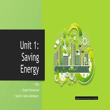 Unit 9 Saving Energy.pptx for engineering | PPTX