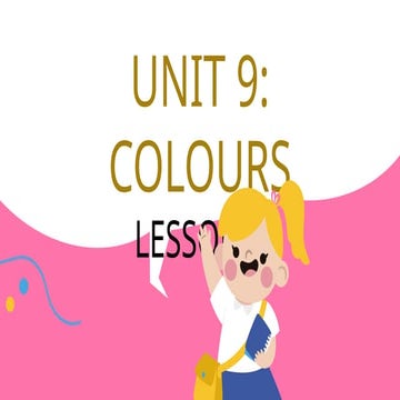 bài giảng điện tử Unit 9 What colour is it.pptx