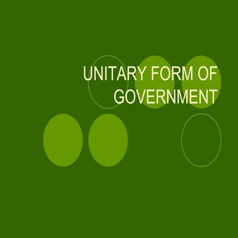 unitary-government.ppt
