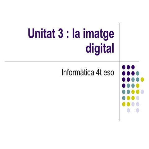 Unitat 3 | PPT