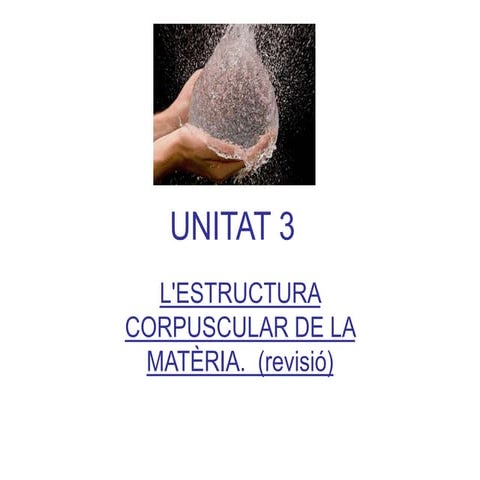 Unitat 3.teoria cinètica. 2015 16 | PPTX