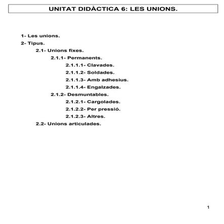 Unitat 6 | PDF