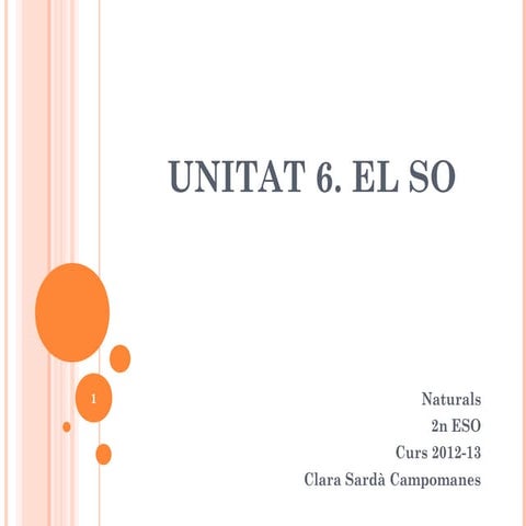 Unitat 6. El so | PPT