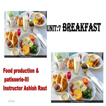 Unit breakfast.pptxhbhhhhhhhhhjjjjjjjjjj | PPT
