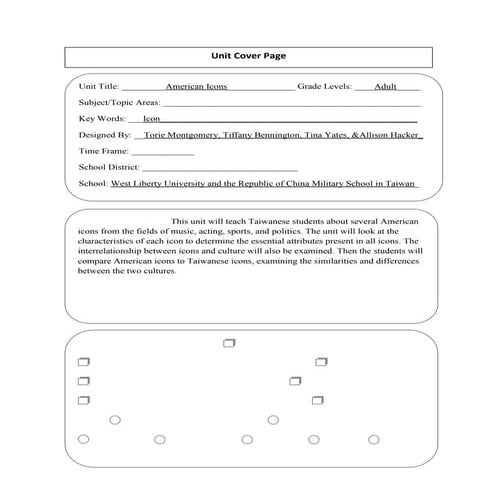 Performance task blueprint | DOCX