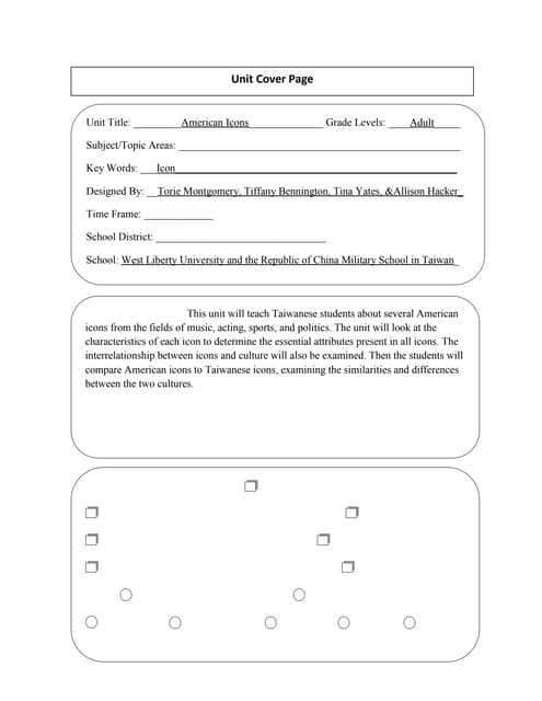 Unit cover page | PDF